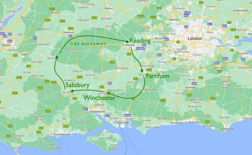 King Alfred Way – e2e.bike